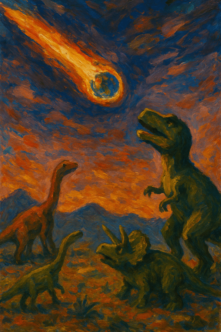 ¿Cómo se extinguieron los dinosaurios? - El Mamut de Tultepec